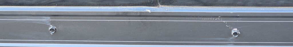 CAP AND BOTTOM BLACK TRIM | Stealth Trailers